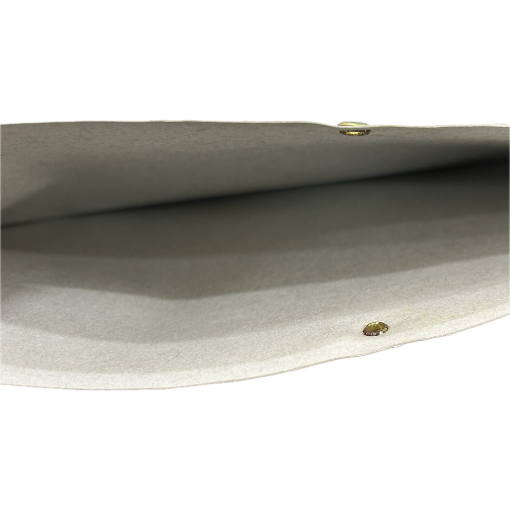 Vintage Waxed Cardboard Portfolio Envelope with Metal Corners & Loop H ...